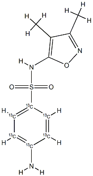 Sulfisoxazole-13C6 (Sulfafurazole-13C6) in India - Chemicalbook.in