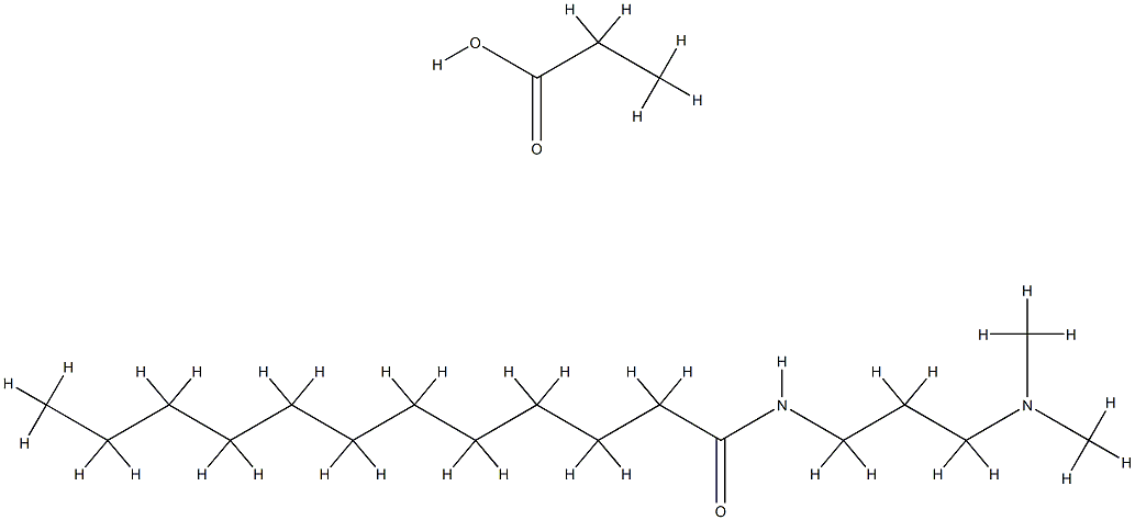 propionic acid, compound with N-[3-(dimethylamino)propyl]dodecanamide ...