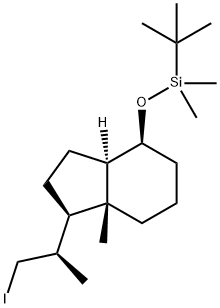 tert-Butyl-[1-(2-iodo-1-methyl-ethyl)-7a-methyl-octahydro-inden-4-yloxy ...