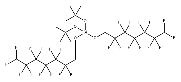 Silicic acid (H4SiO4), bis(1,1-dimethylethyl) bis(2,2,3,3,4,4,5,5,6,6,7 ...